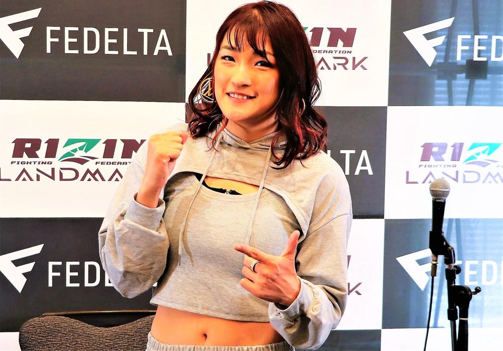 【RIZIN】「大人になった」RENA「テクニックでいろいろ散らしつつ、最後仕留められたらいいなと思っています。私らしい試合になる」 - ゴング格闘技