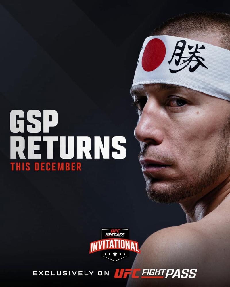 【UFC】“GSP”ジョルジュ・サンピエールがグラップリングでUFCに戻って来る「競技に復帰するよ」 - ゴング格闘技