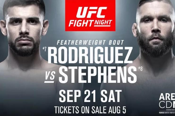 UFC Fight Night：RODRIGUEZ vs. STEPHENS - ゴング格闘技