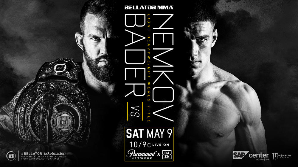 【中止】Bellator San Jose: Bader vs. Nemkov - ゴング格闘技