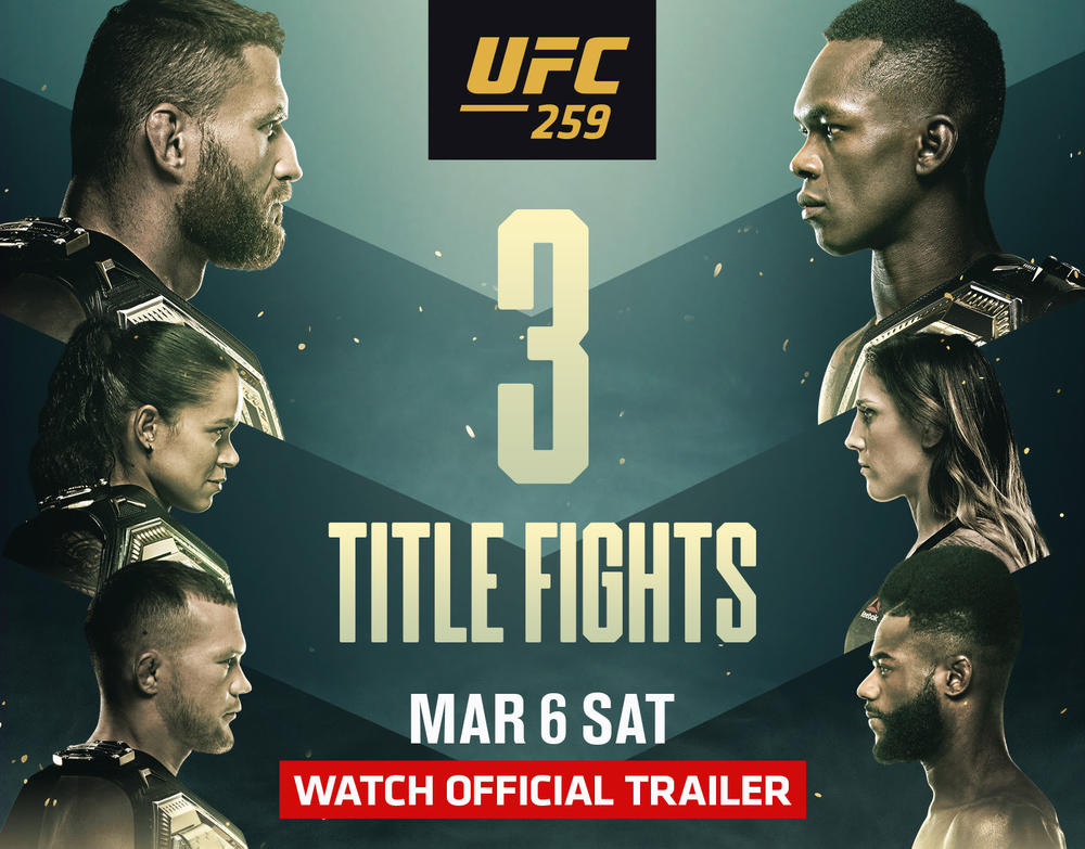 UFC 259: Błachowicz vs. Adesanya - ゴング格闘技